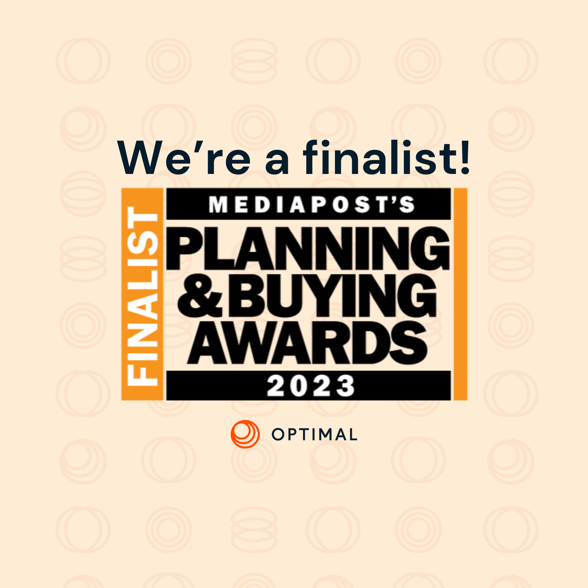 Optimal Named 2023 MediaPost Awards Finalist | Optimal